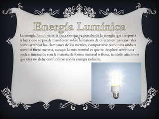 Tipos de energia | PPT