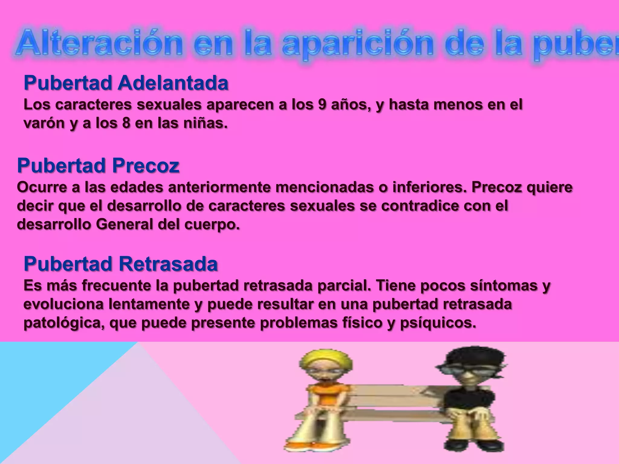 LA ADOLESCENCIA y PUBERTAD | PPT