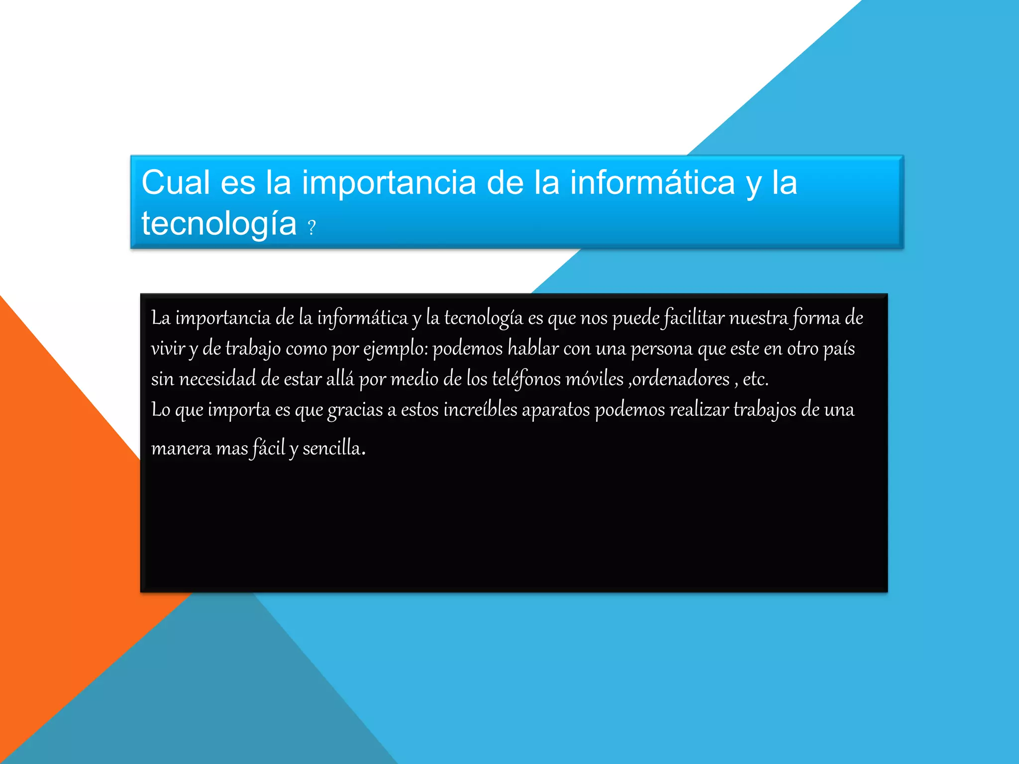 Presentacion de diapositivas | PPTX | Computer Software and Applications | Computing