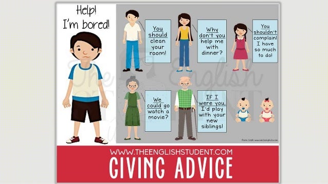 How to give an advice?