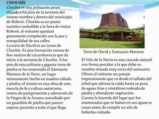 LUGARES TURISTICOS DE ROBORE | PPTX