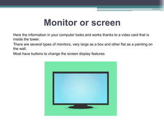 Parts of a computer | PPTX | Computer Peripherals | Computing