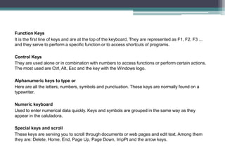 Parts of a computer | PPTX | Computer Peripherals | Computing