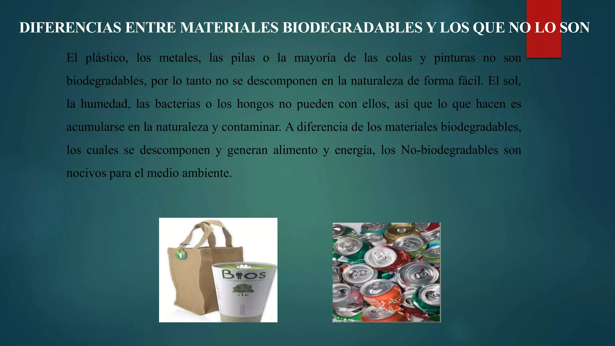 MATERIALES BIODEGRADABLES | PPT