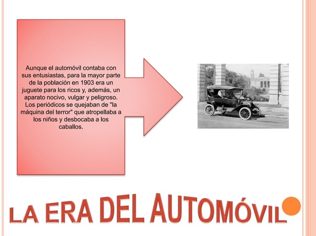 Historia Del AutomÓvil Ppt