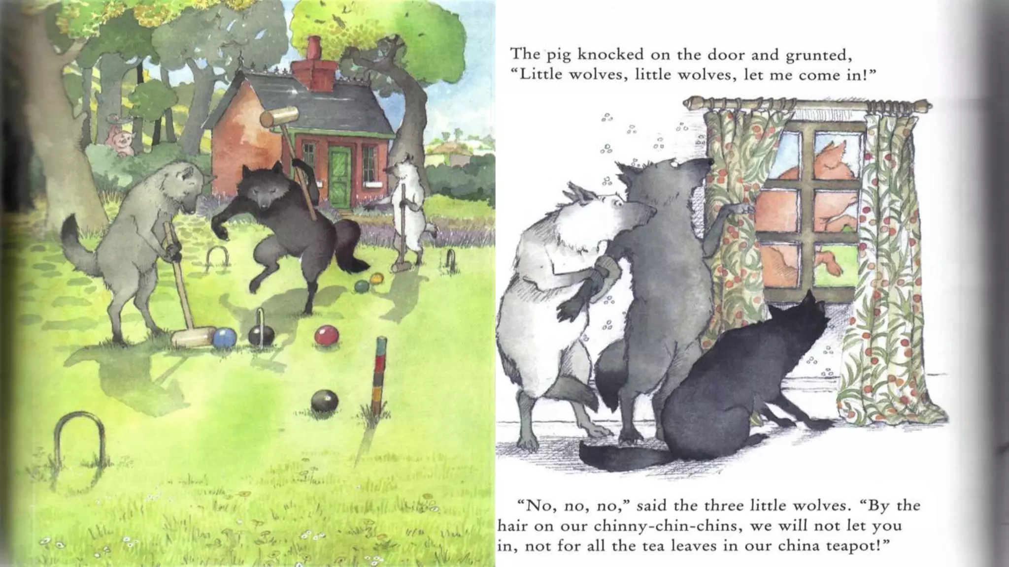 The Three Little Wolves and the Big Bad Pig | PPTX