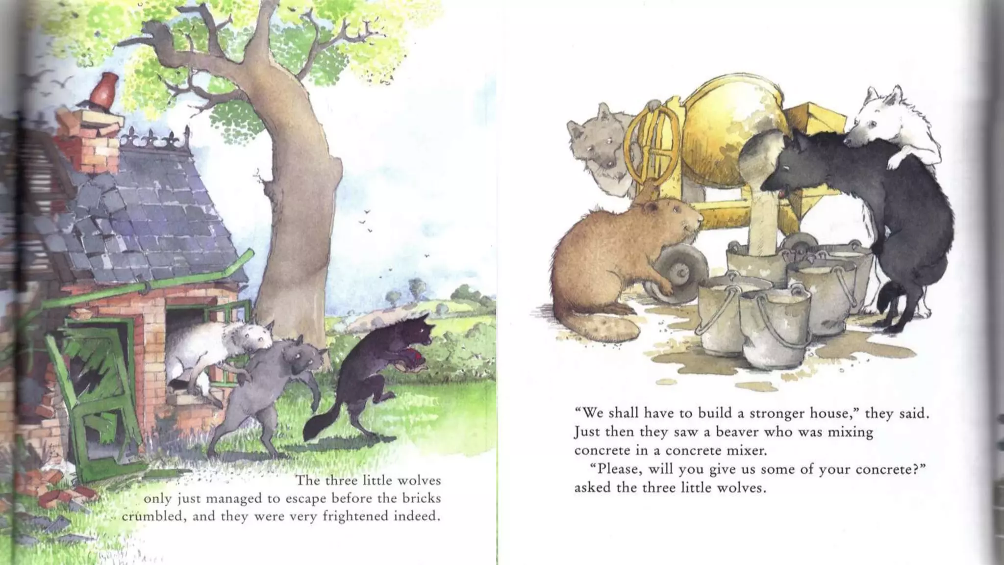 The Three Little Wolves and the Big Bad Pig | PPTX