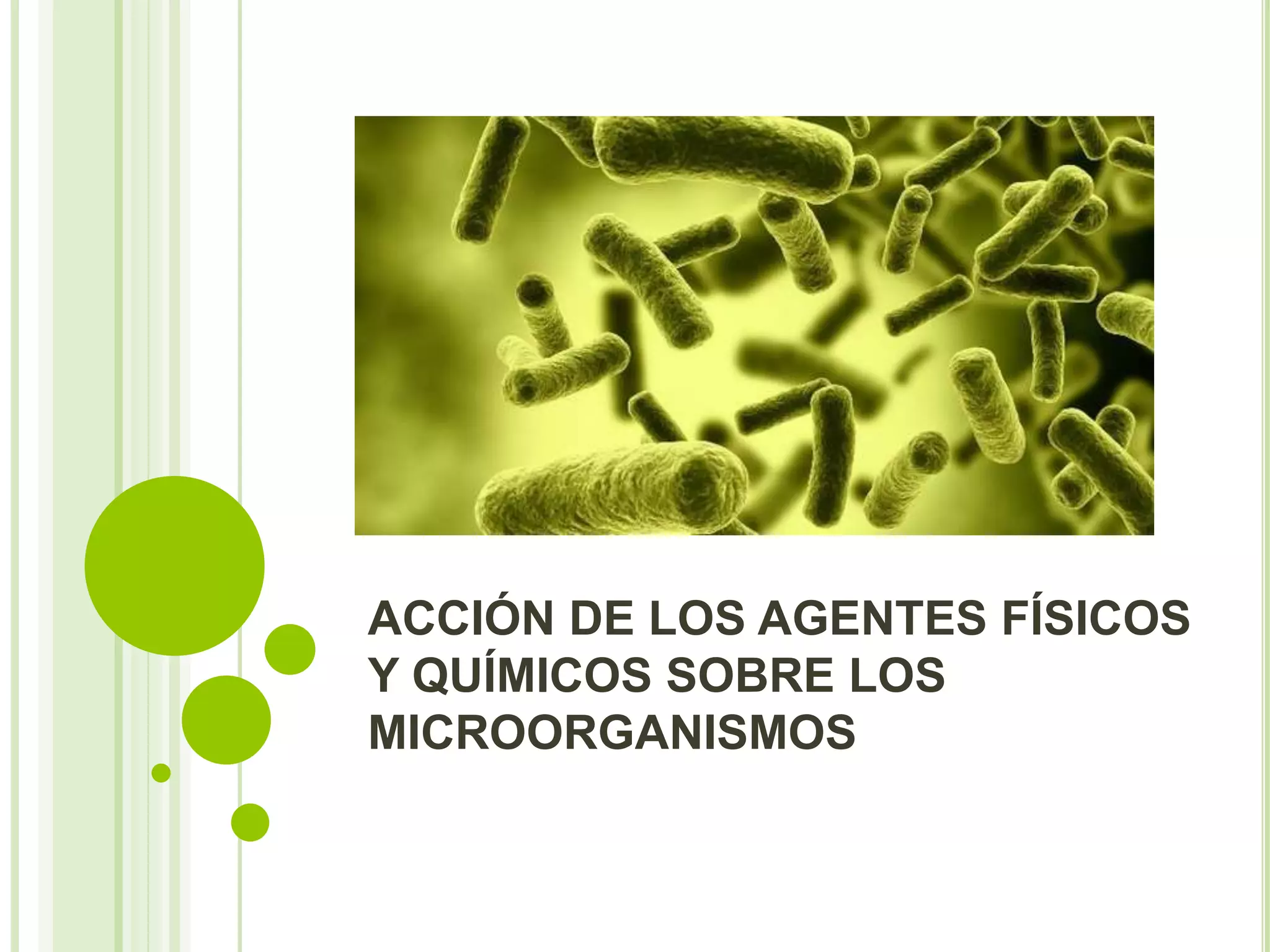 accion de los agentes en los organismos | PPT