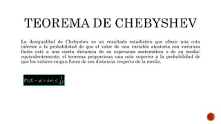 Teorema de Chebyshev | PPTX