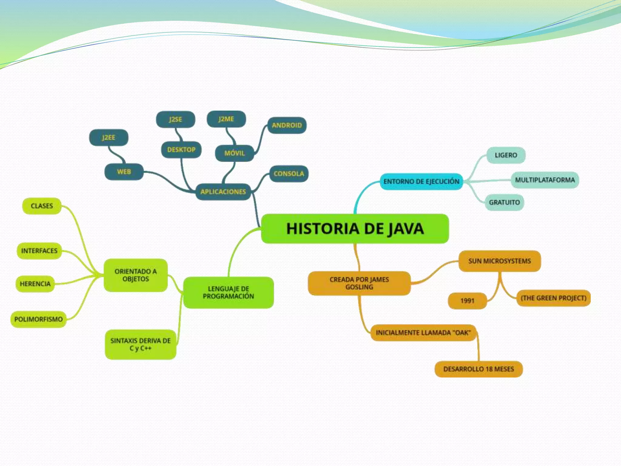 Linea del tiempo Java | PPTX