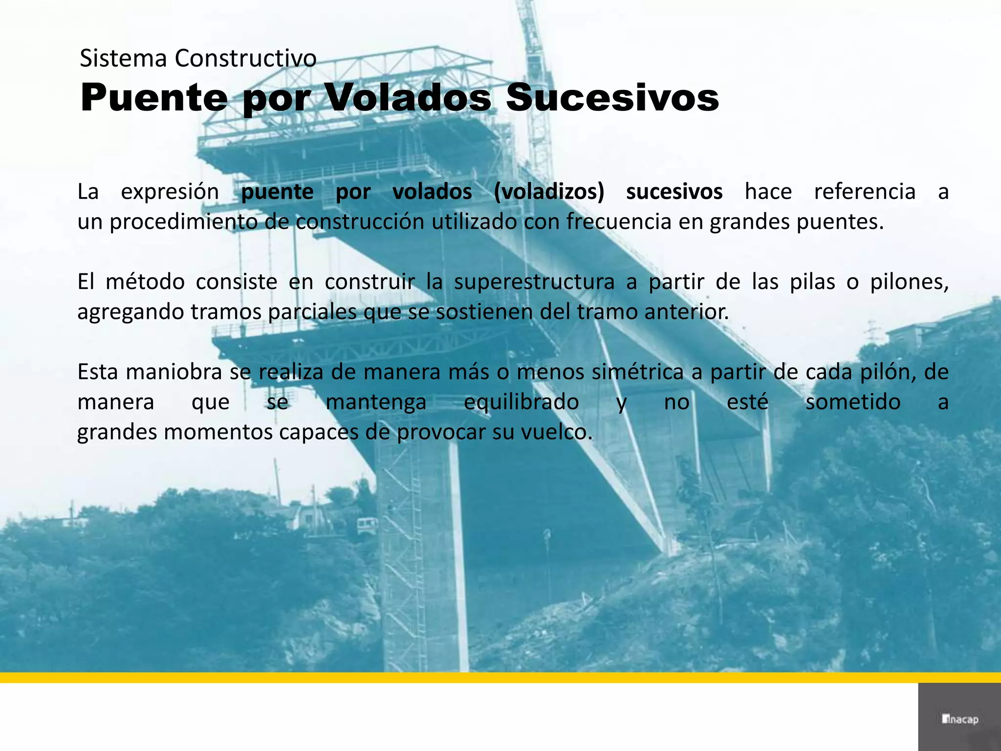 Puentes Dovelas Sucesivas y Prefabricadas | PPT