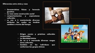 Diferencias entre razas y etnias. | PPTX
