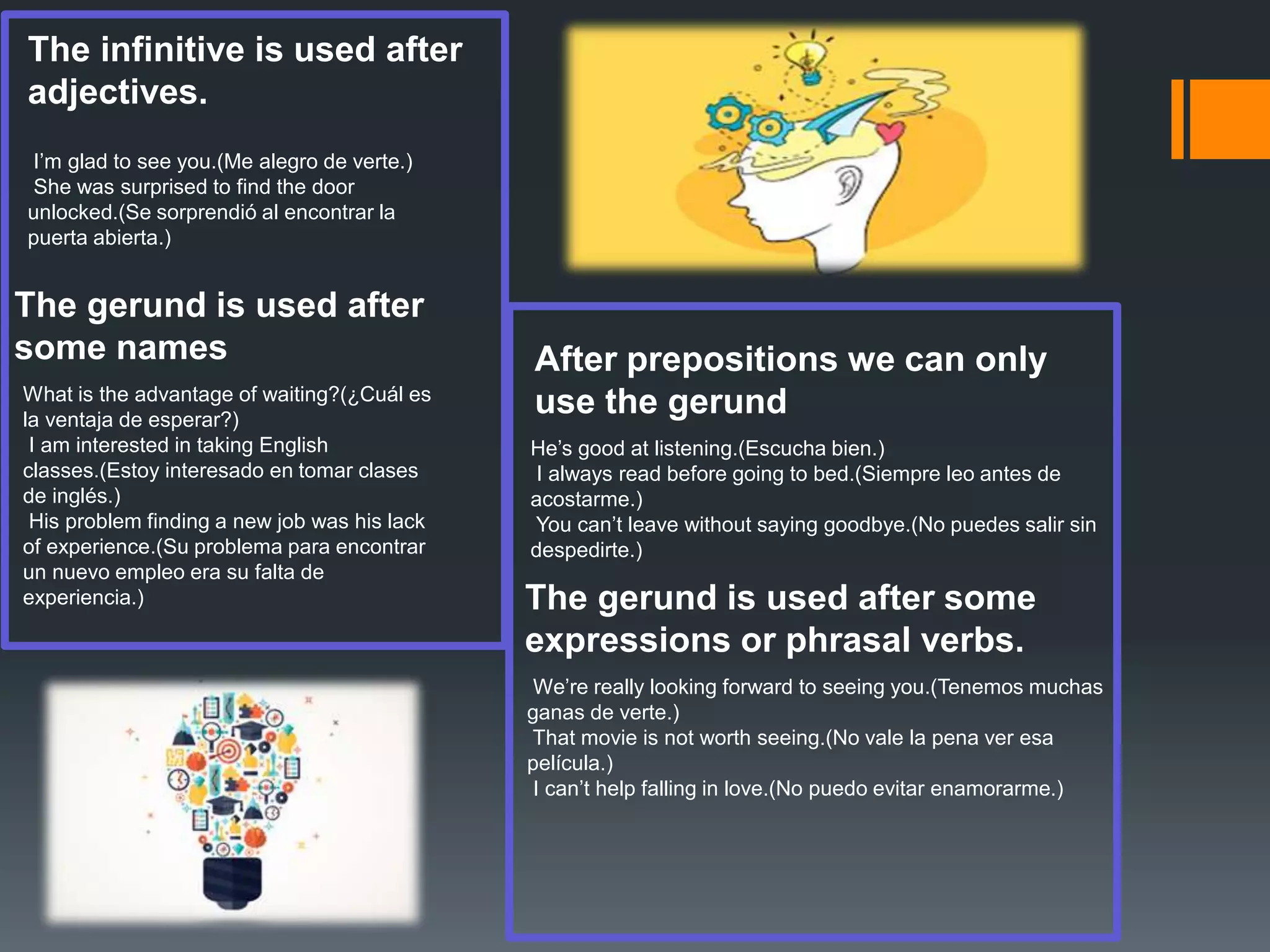 GERUND AND INFINITIVE VERB | PPT