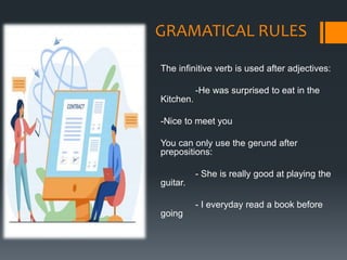 GERUND AND INFINITIVE VERB | PPTX