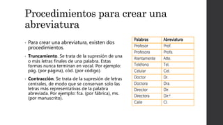 Ejemplos de abreviaturas de profesiones: Guía completa🐇 Explore a ...