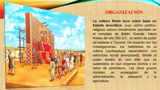 cultura sican o lambayeque arte del peru profundo | PPT