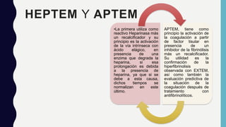 tromboelastograma básico terapia intensiva | PPTX