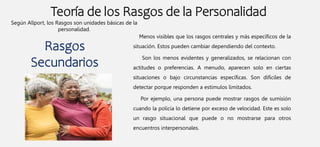 Teoria de la personalidad ideografica de Gordon Allport.pptx