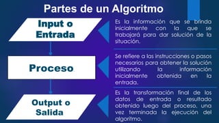 Algoritmos y programas trayecto 1 trimestre 1 | PPTX