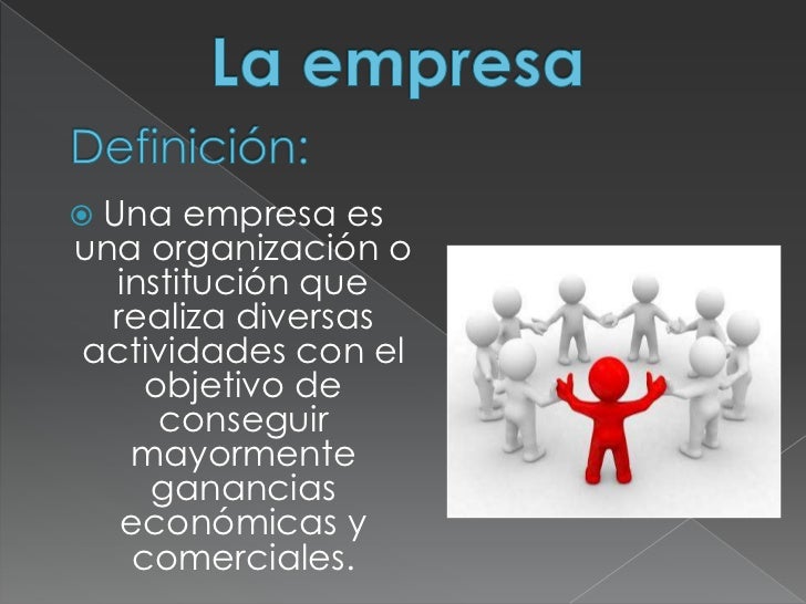 Definicion De Empresa