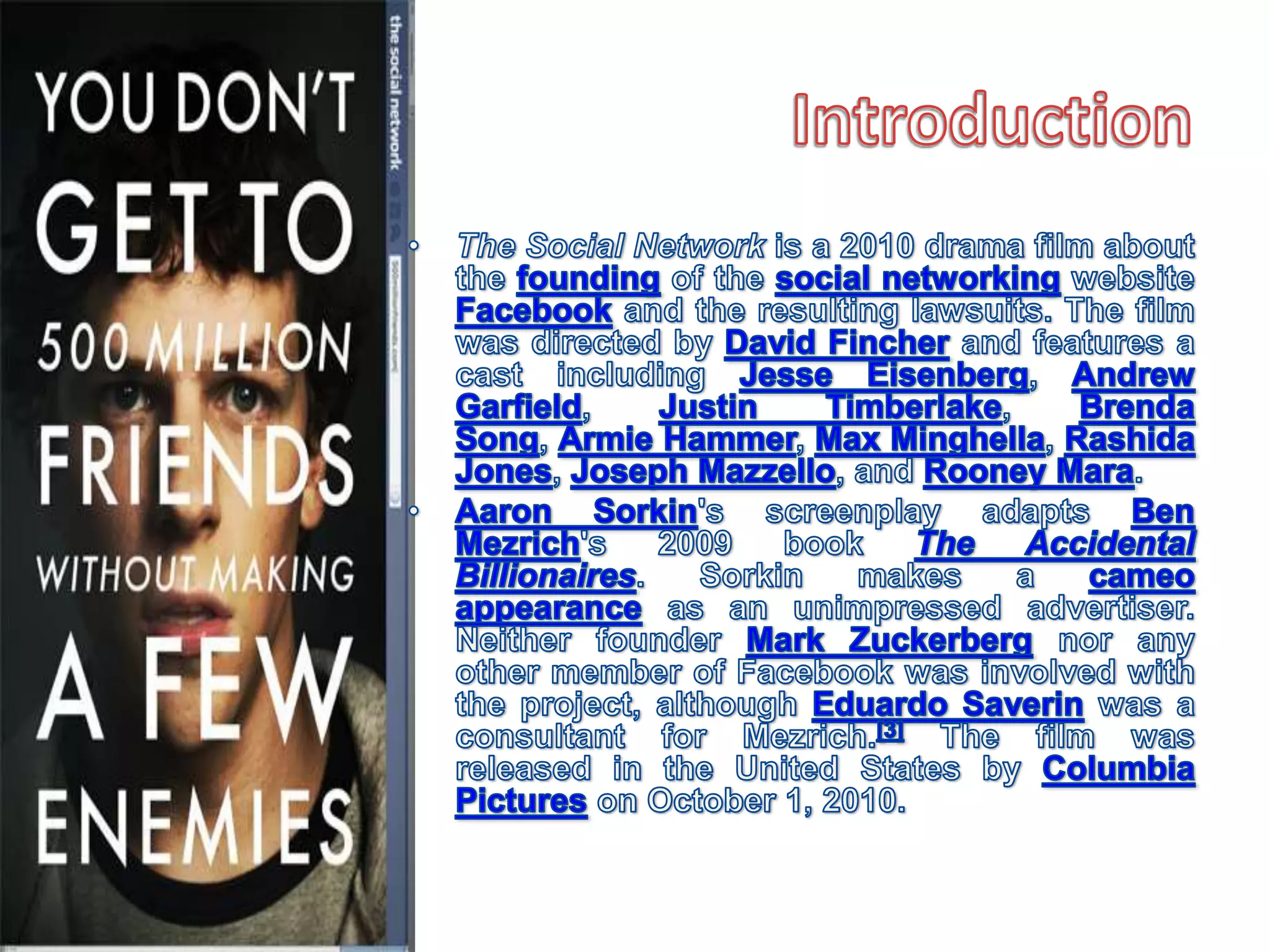 The social Network | PPT