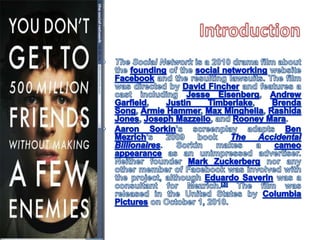The social Network | PPTX