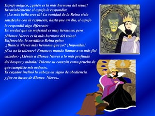 Blancanieves y los siete enanitos | PPTX