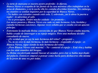Blancanieves y los siete enanitos | PPTX