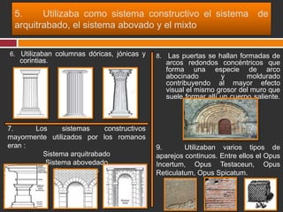 Arquitectura Romana | PPTX