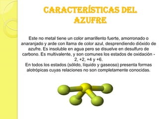 AZUFRE | PPTX