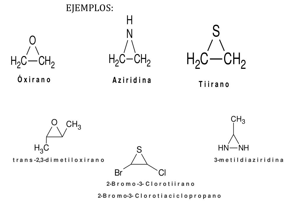 compuestos heterocíclicos