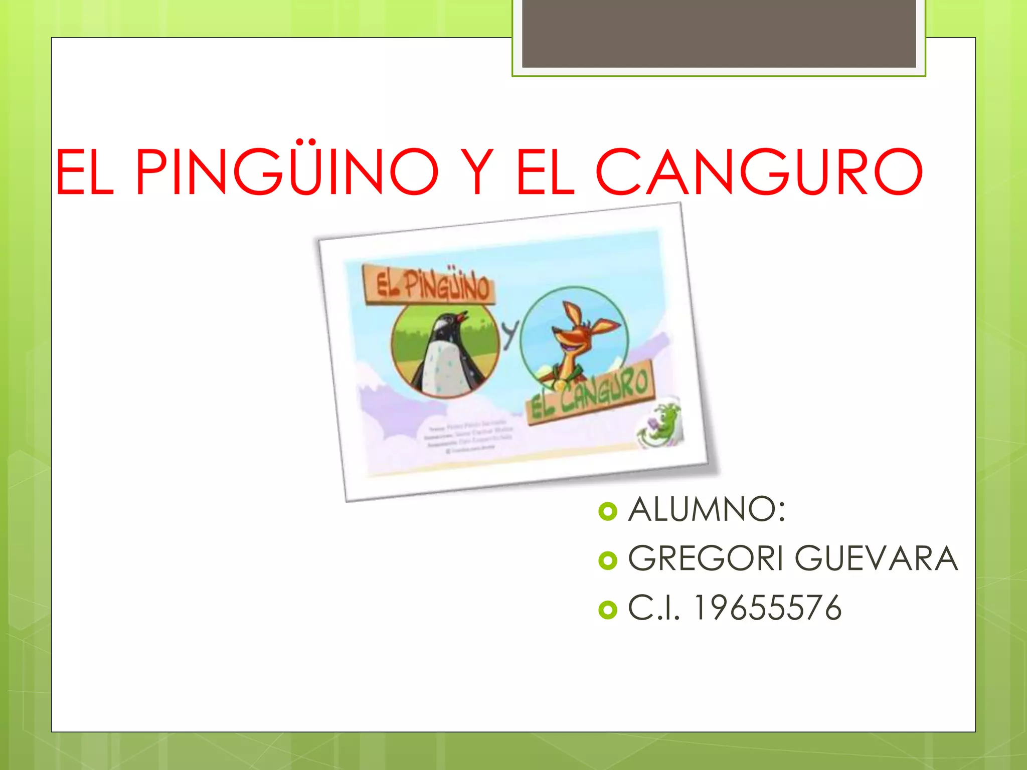 EL PINGUINO Y EL CANGURO | PPTX | Zoos & Aquariums | Attractions