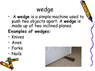 Simple Machines by David | PPT
