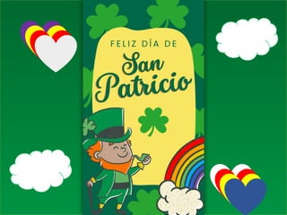 feliz dia de san patricio celebrarlo como actividad | PPT