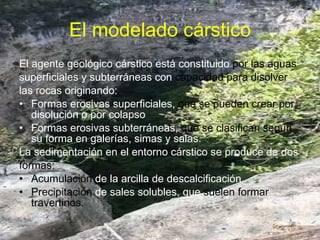 El relieve y su modelado | PPT