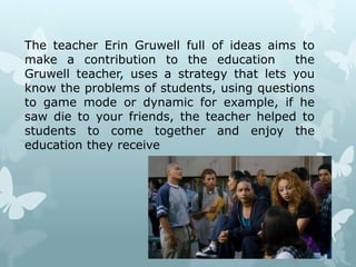 Freedom writers and the emperor`s club por rosani cachago / andres ...