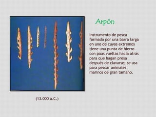 inventos de la prehistoria *U* | PPTX