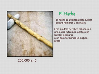 inventos de la prehistoria *U* | PPTX