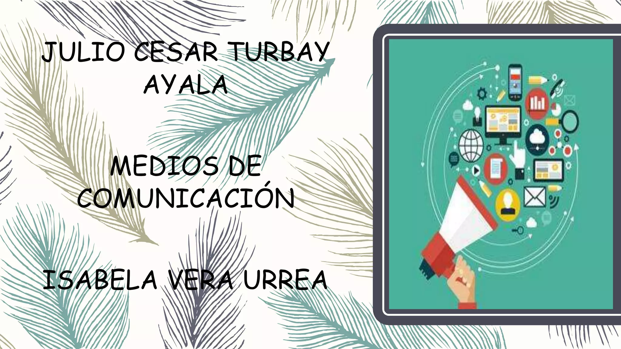 medios de comunicacion | PPTX
