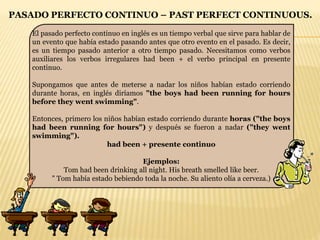 Presentación ingles tiempos verbales | PPTX
