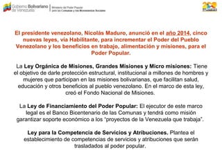 Presentación sobre el poder popular | PPT