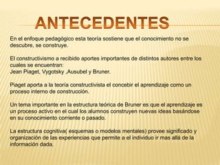 constructivismo | PPTX