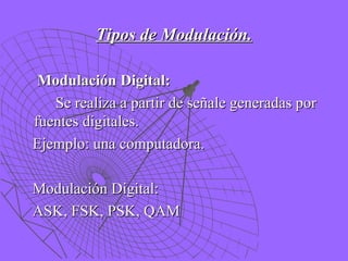 Modulacion | PPT
