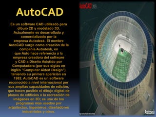 Presentación AutoCAD | PPTX