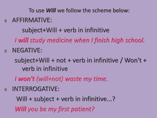 will and going to | PPTX