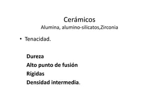 Presentación 2 - Estructuras cristalinas cerámicos, tipos de enlace. | PDF