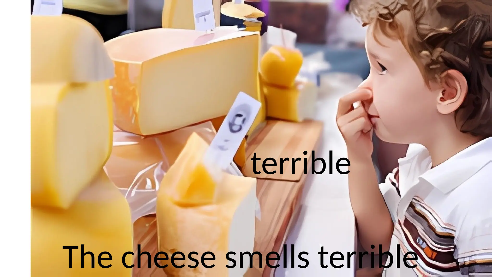 The use of human senses look tastes feels smells and sounds | PPT