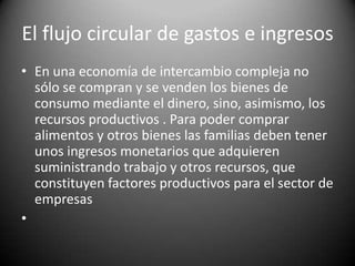 Estructura y Funcionamiento de la Economia | PPTX