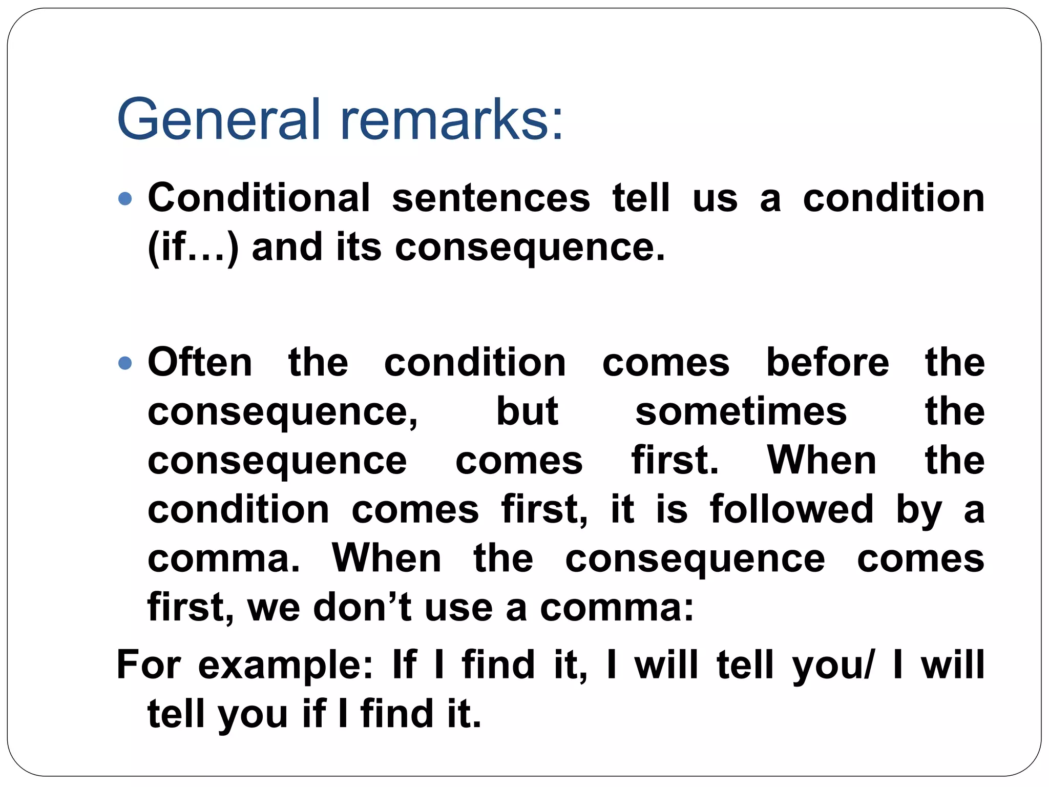 ISE I (B1). Conditional sentences | PPTX