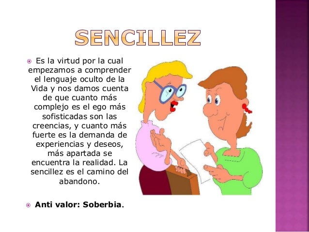 sencillez